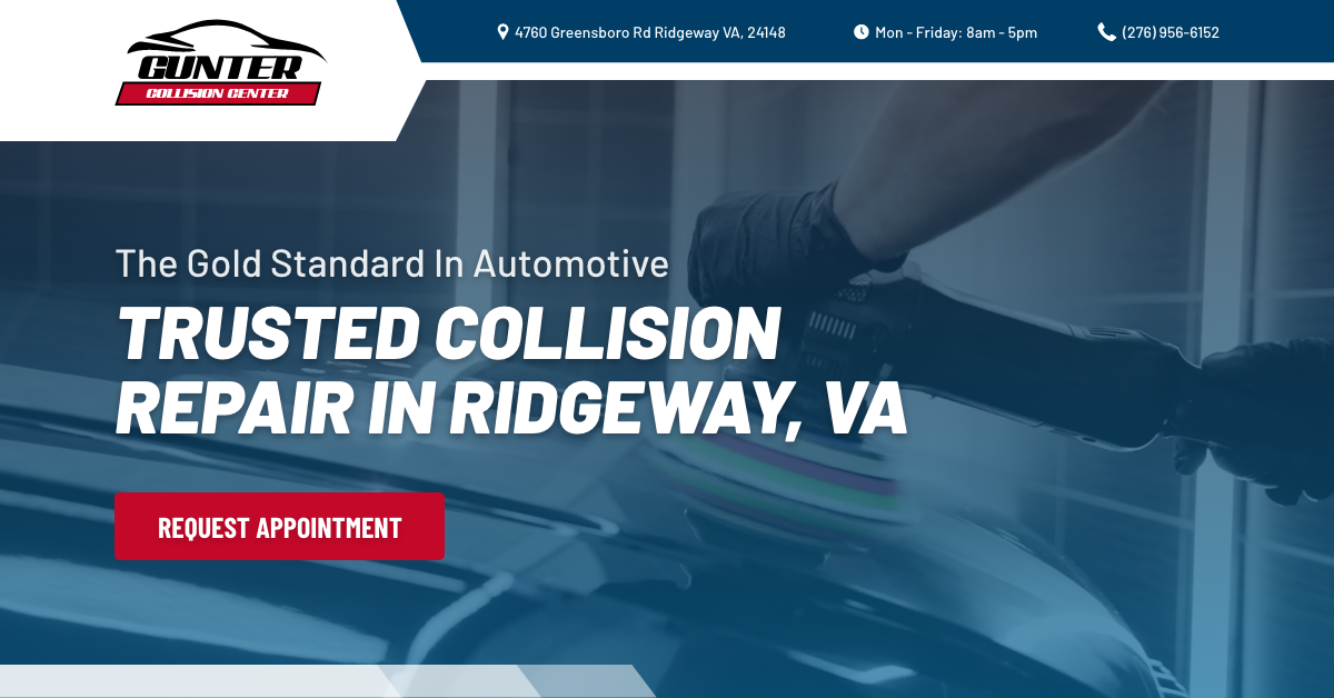 Genesis Certified Collision Repair in Ridgeway, VA | Gunter Automotive Collision Center